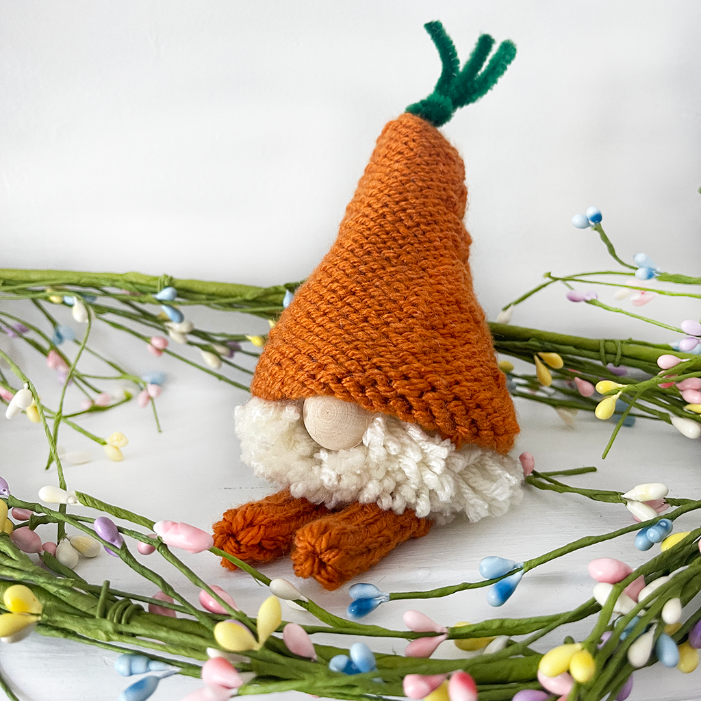 Carrot Top Gnome Pattern – Billy and Baa