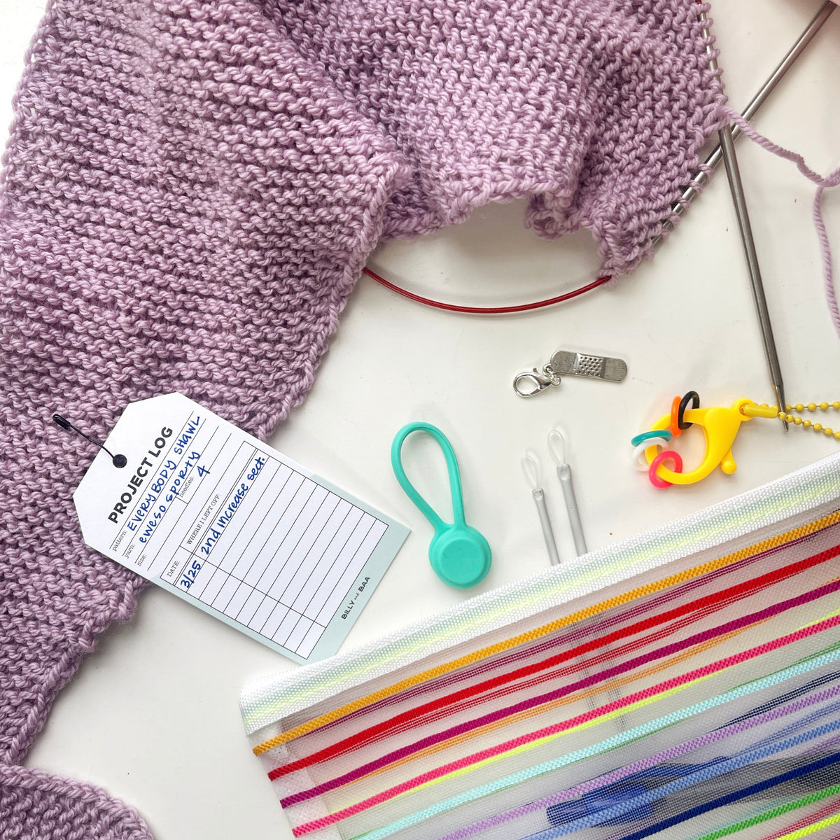 5 Knitting Notions You Need In Your Project Bag Now – Billy and Baa