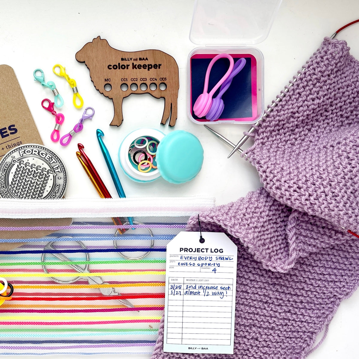 What Are Knitting Notions? – Billy and Baa