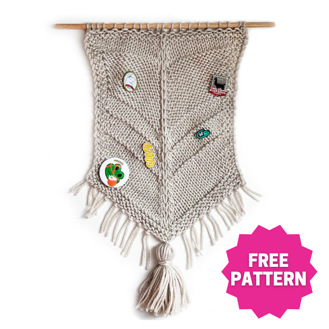 Pin Pennant Pattern – Billy and Baa